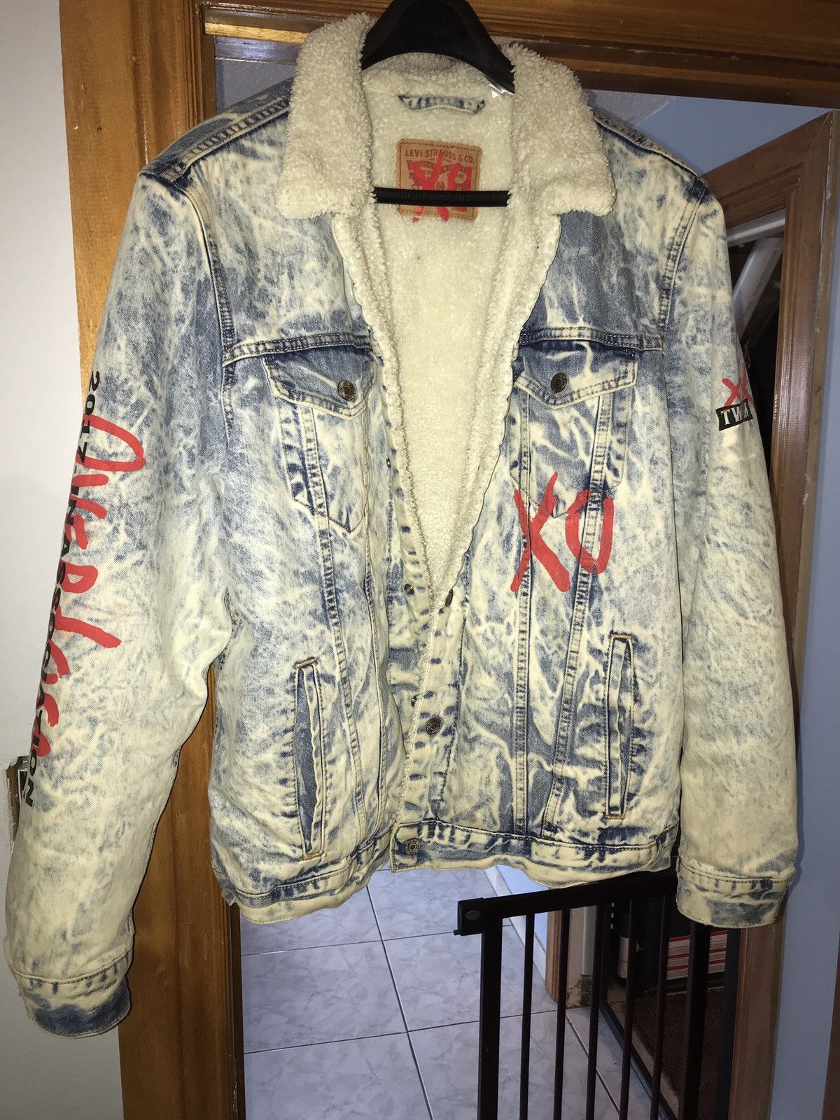 The Weeknd The Weeknd Sherpa Jacket extremely limited! | Grailed