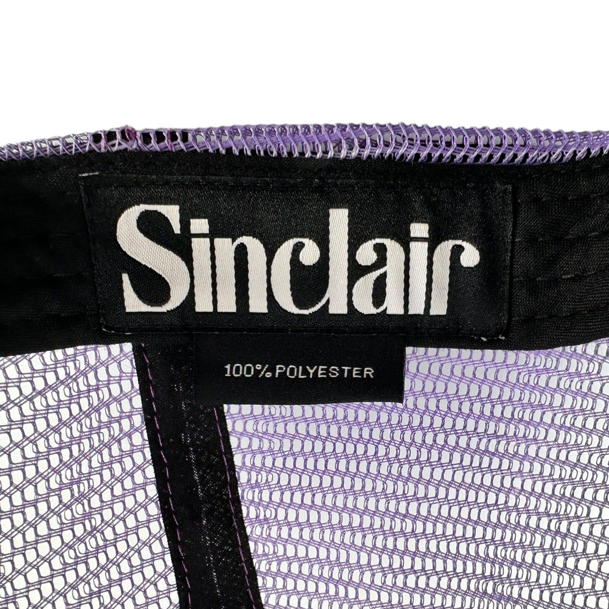 Sinclair Global 3D Logo Trucker Hat Purple White | Grailed