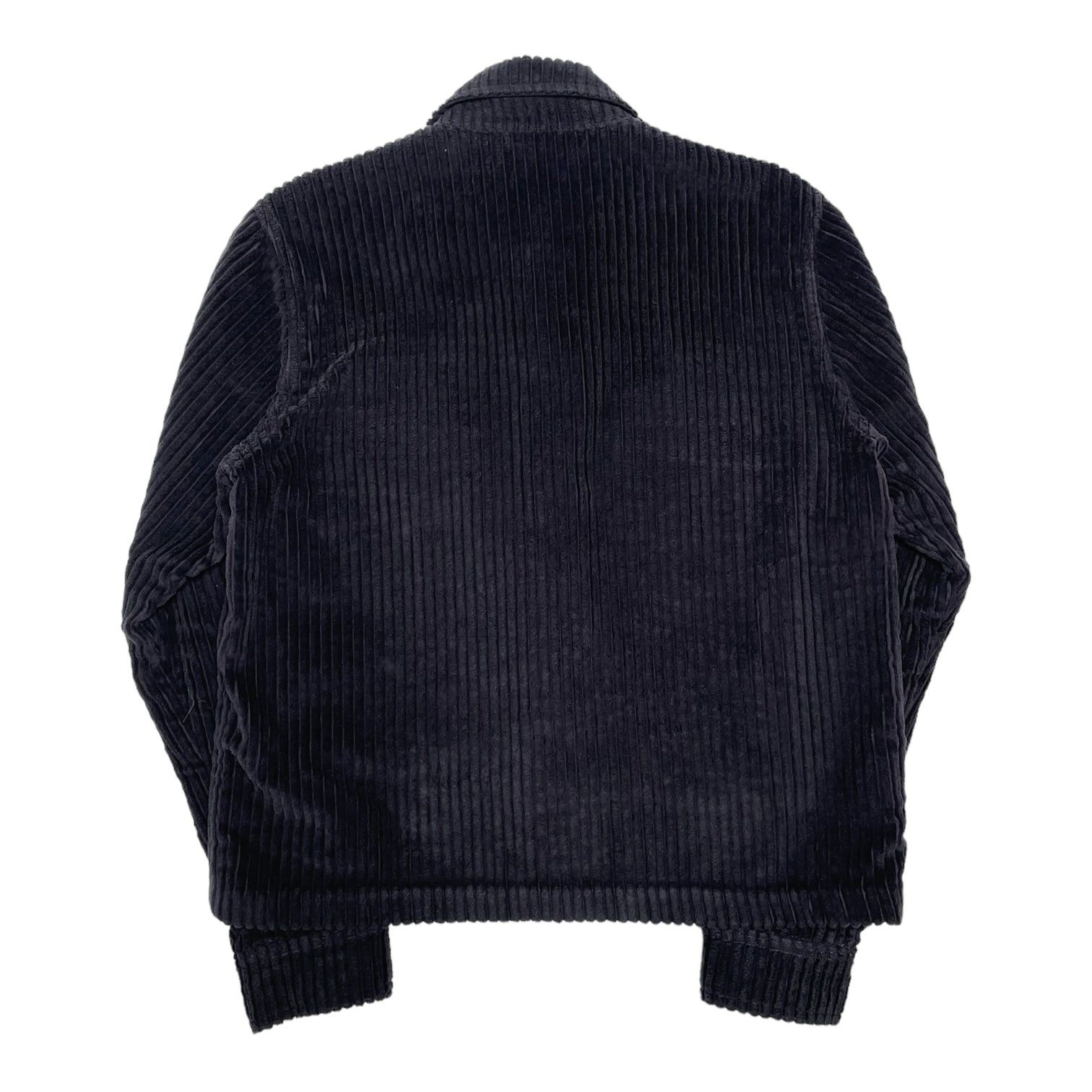 Chrome Hearts Matty Boy Lips Patch Corduroy Jacket Black | Grailed