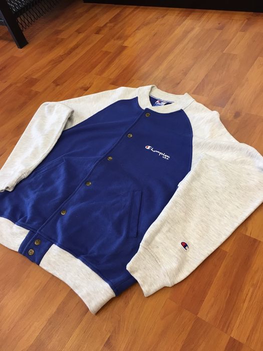 Vintage Awesome!! Vintage CHAMPION Varsity Sweater Snap Button ...