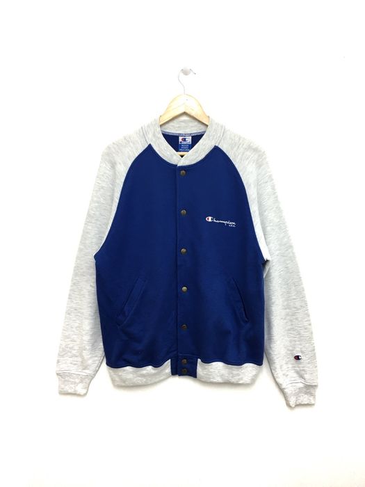 Vintage Awesome!! Vintage CHAMPION Varsity Sweater Snap Button ...