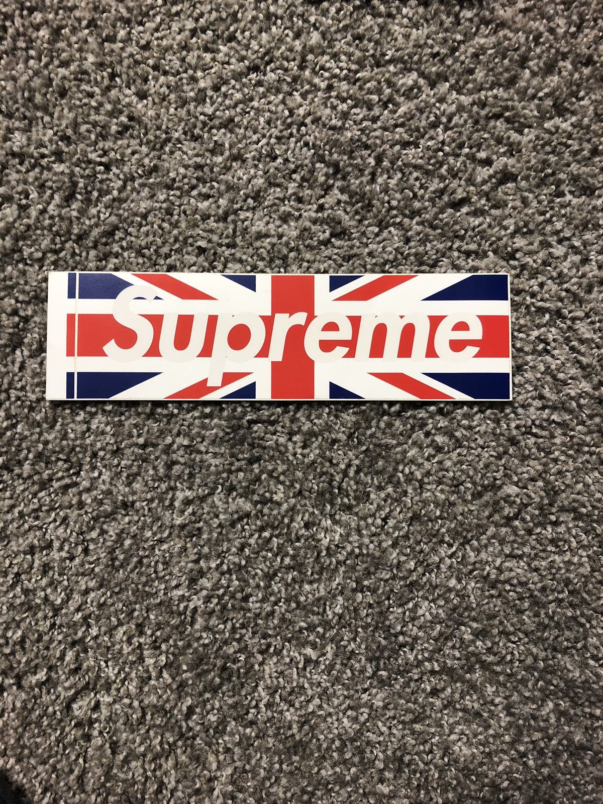 Supreme Supreme Flag Box Logo Sticker | Grailed