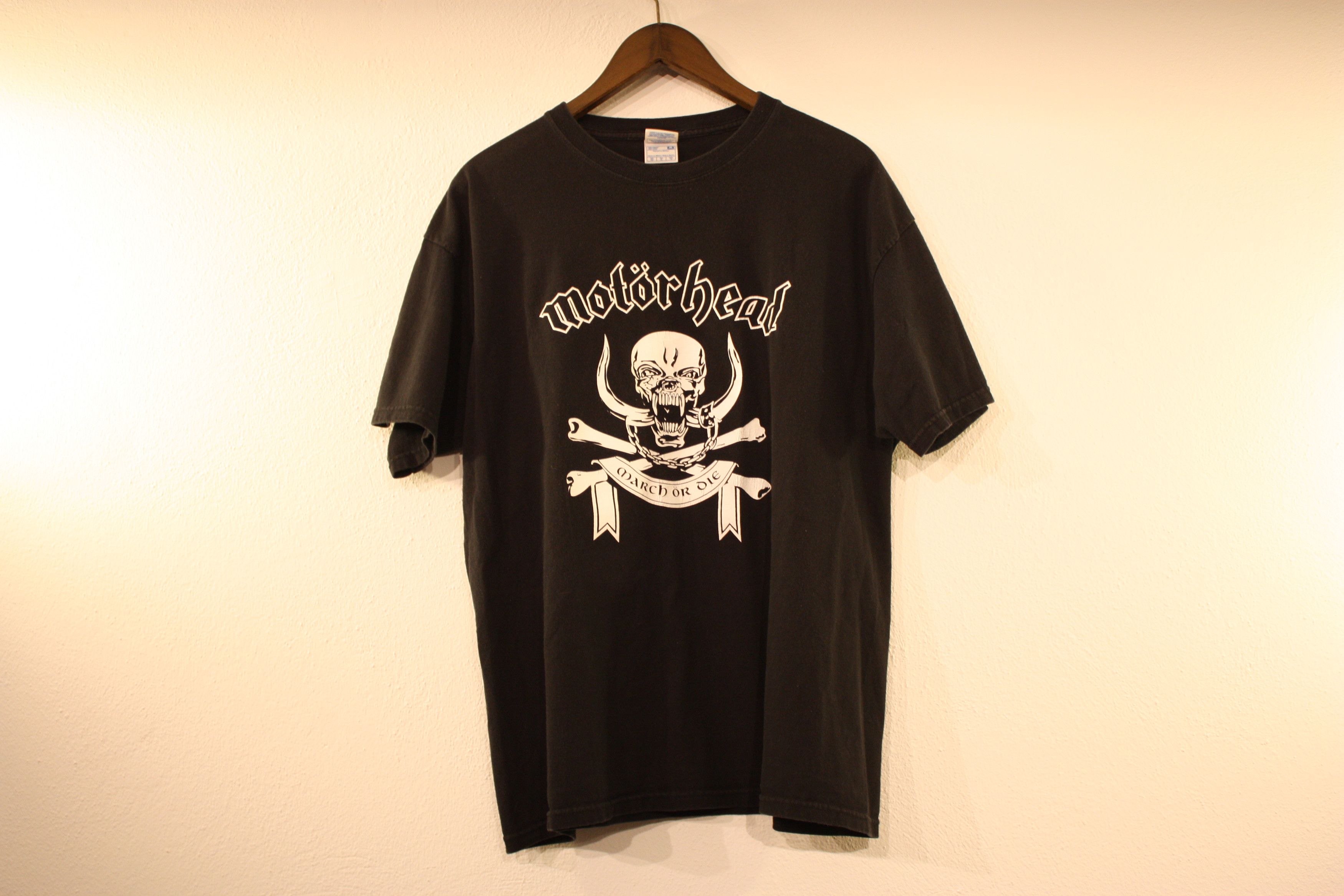 Vintage 90s Motorhead March or Die Metal Rock Concert Tour Band Tee ...