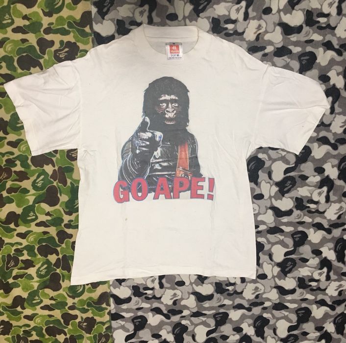 Bape Original very rare bape Hanes T shirt | Grailed
