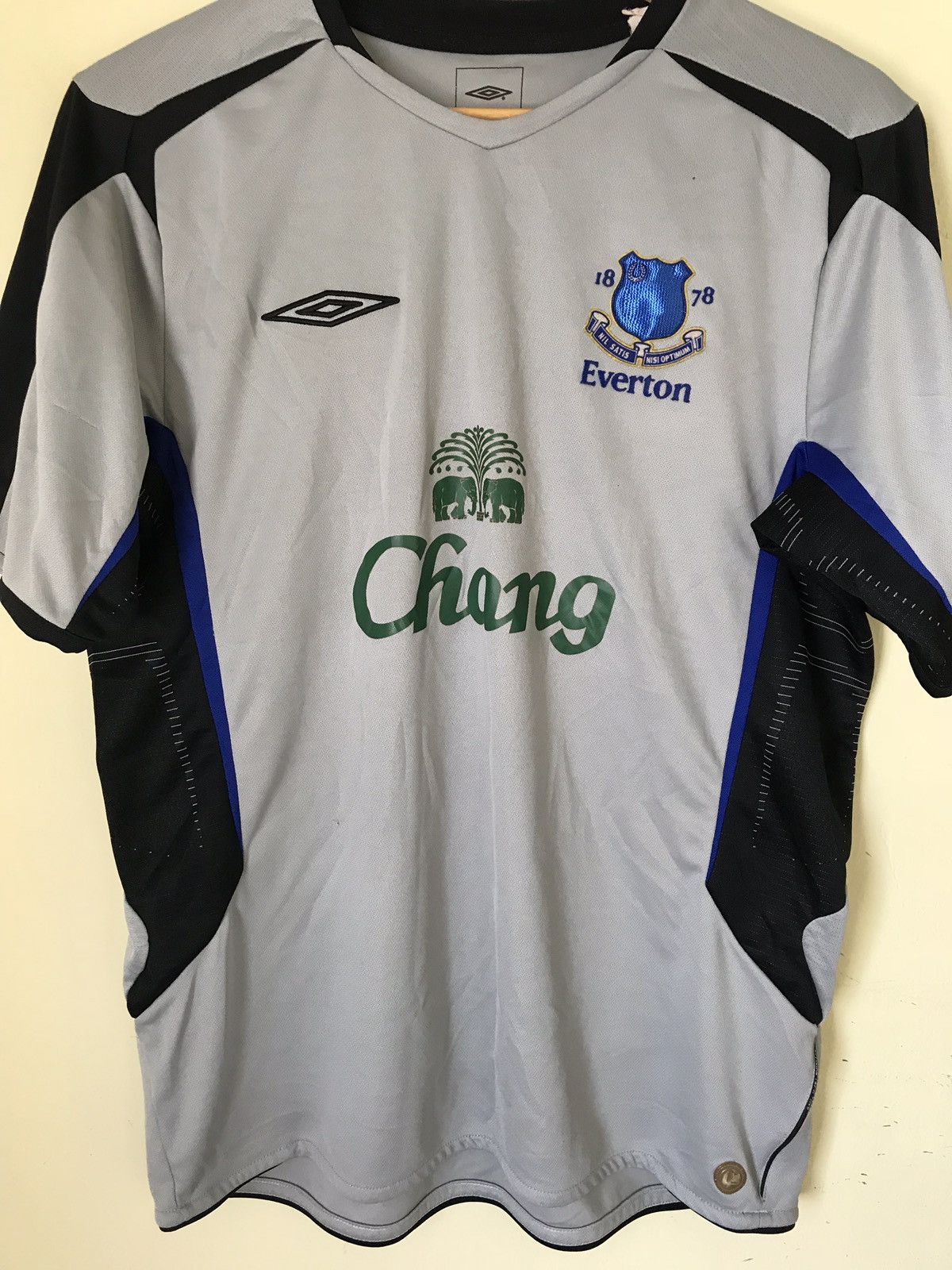 Vintage Rare! Everton UMBRO Jersey Kit Away Season 2005/06 CHANG ...