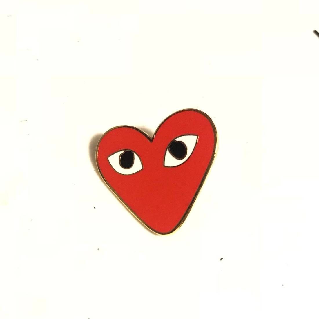 Comme des Garcons CDG Play Pin | Grailed
