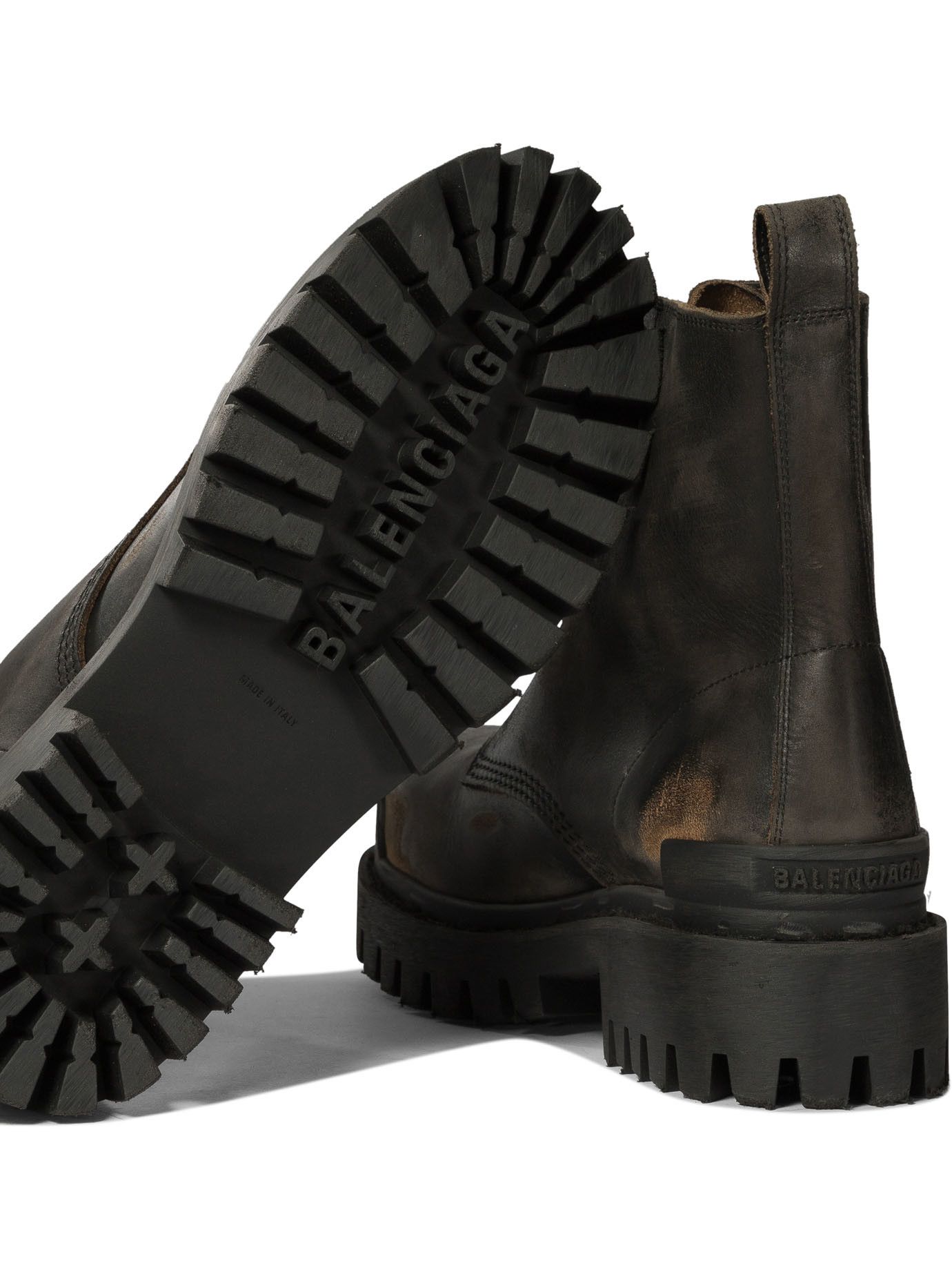 Balenciaga Strike Combat Boots | Grailed