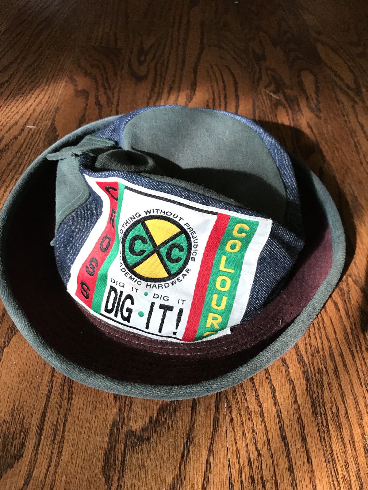 Cross Colours × Vintage Vtg. Cross Colours Bucket Hat | Grailed
