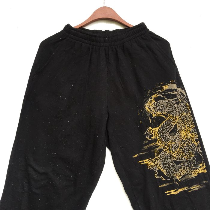 Japanese Brand Dragon Traditional Design Jogger Pant | Grailed