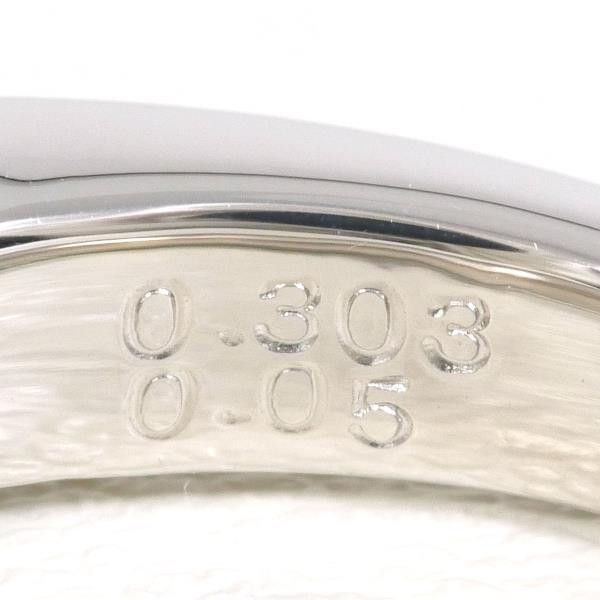 Other LuxUness PT900 Platinum Diamond Ring 11 Metal Ring | Grailed