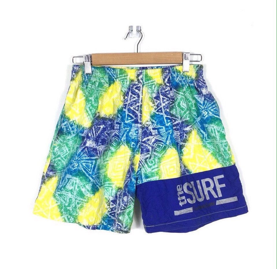 Vintage Last Drop Before Delate Vintage The Surf Surfing Short Swim