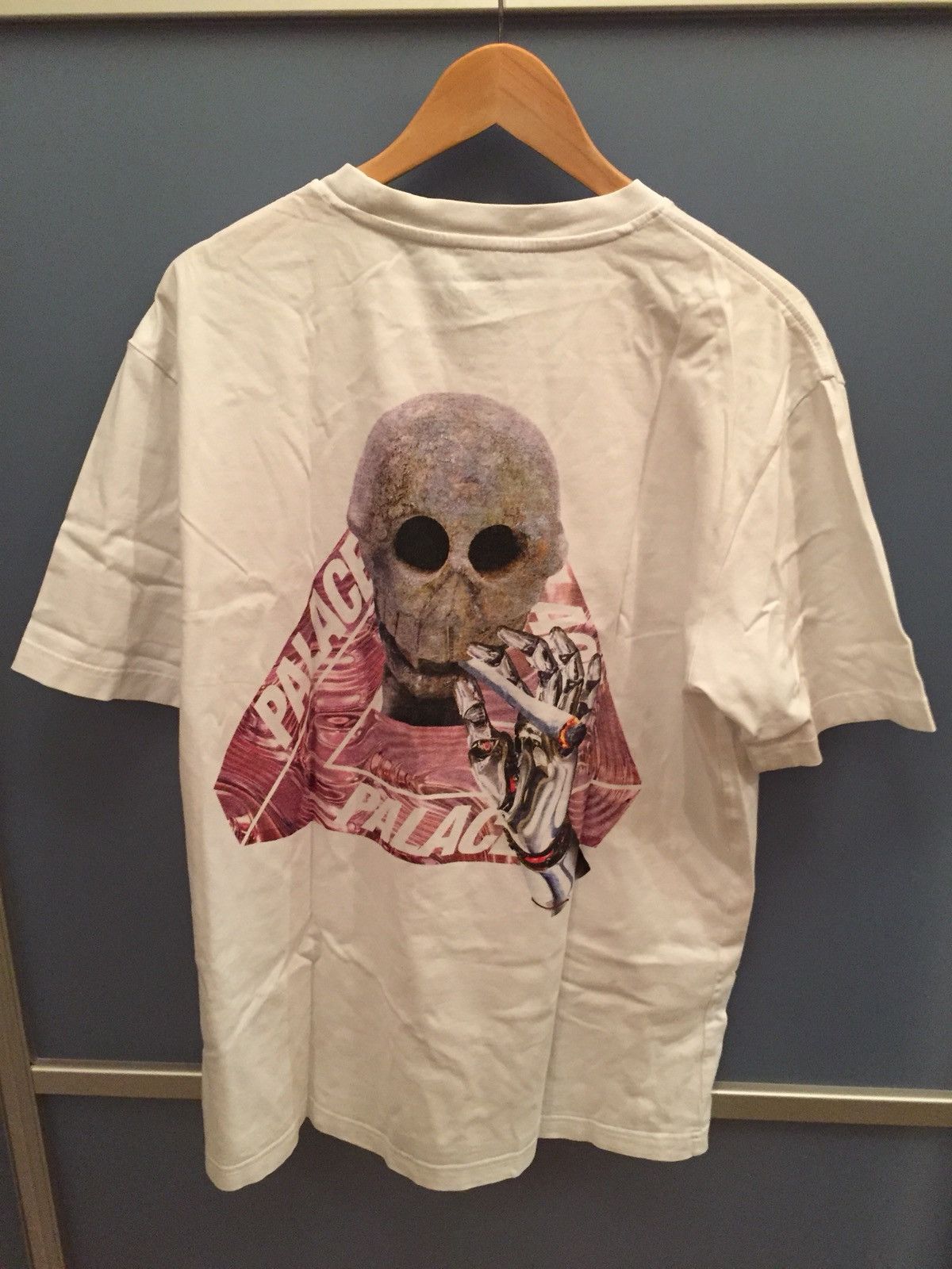 Palace Palace Skull Smoking Tee AS 2017 | Grailed