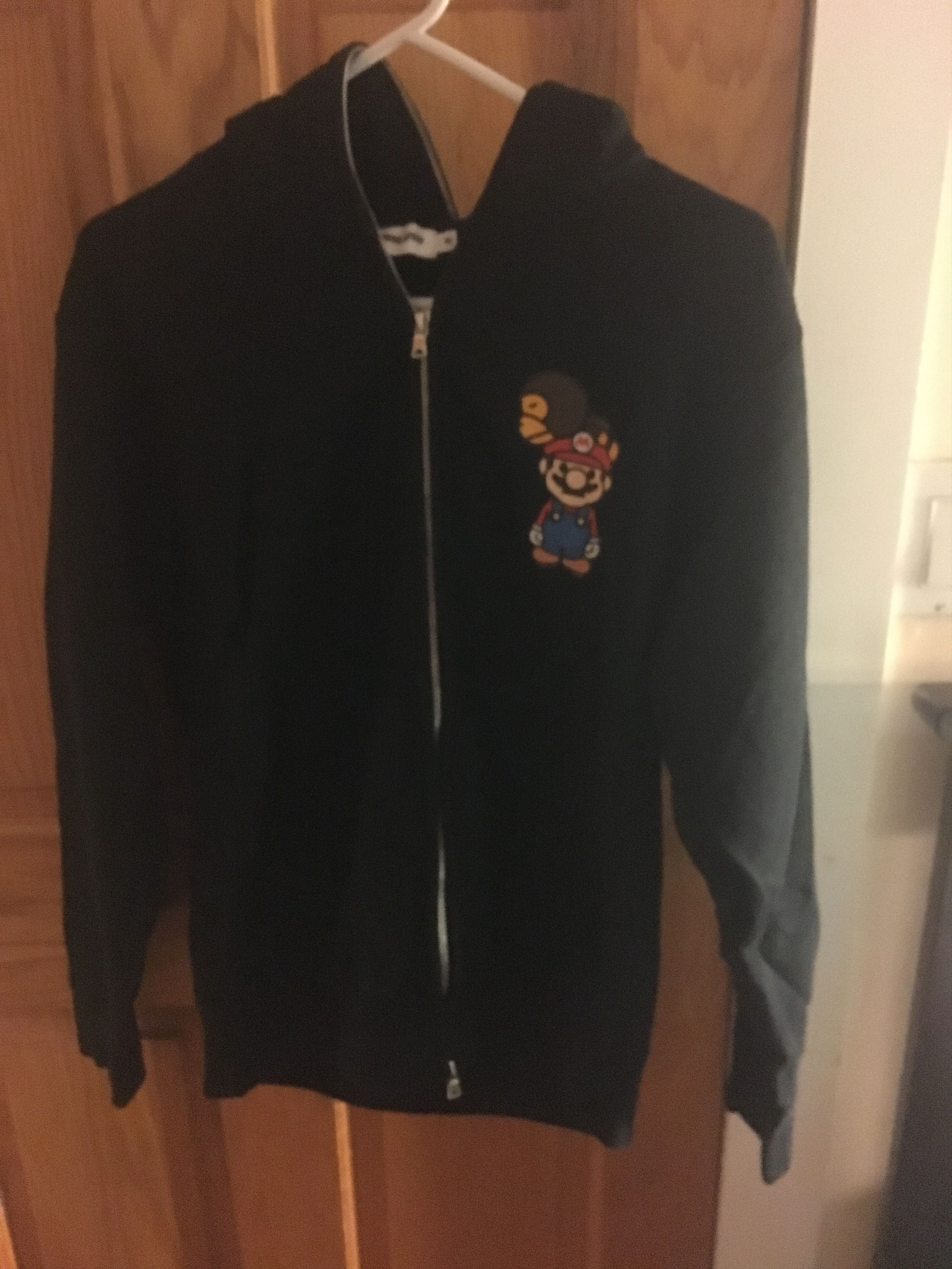 Bape Super Mario x Bape Zip Up Hoodie | Grailed