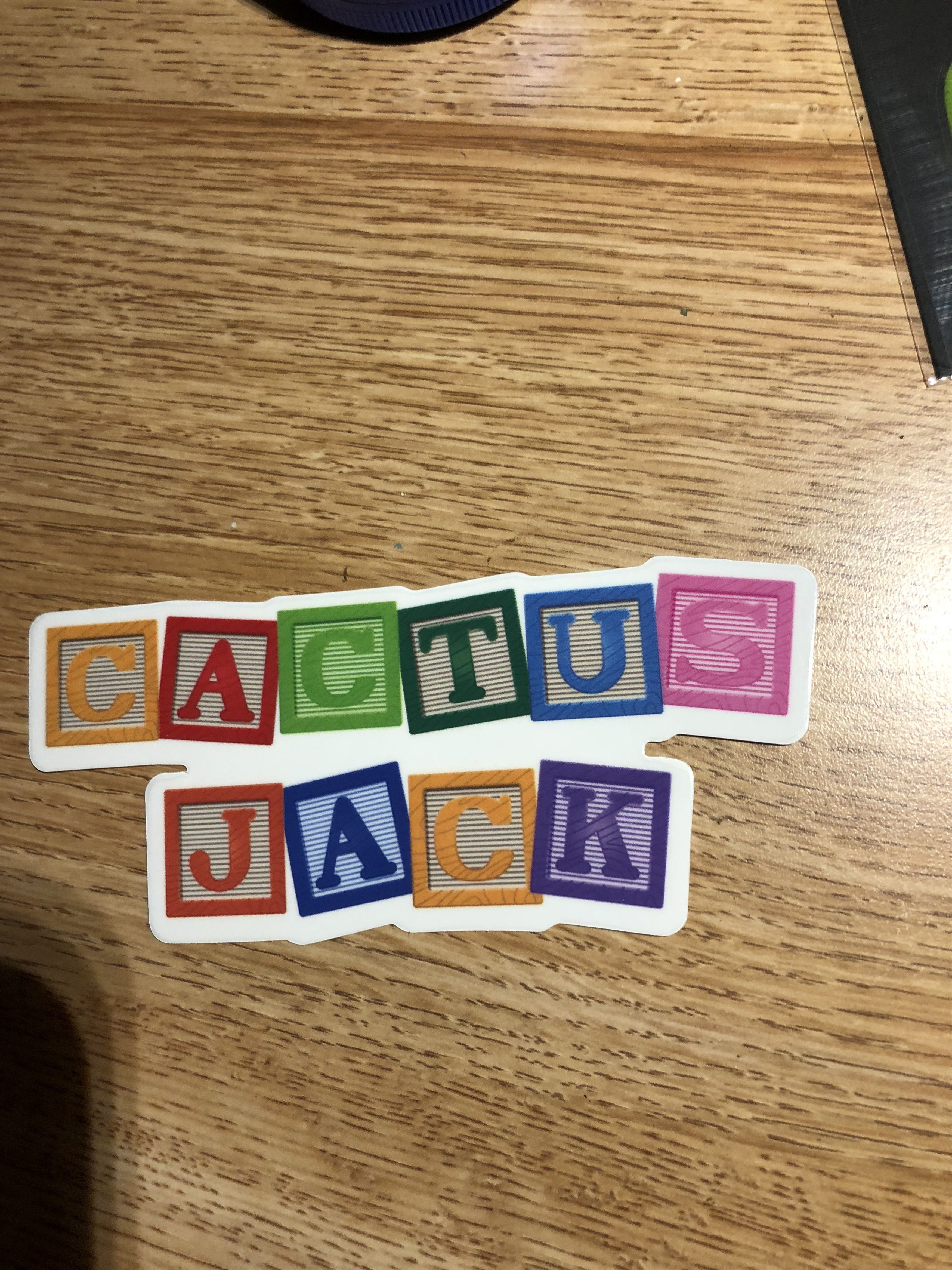 Travis Scott ASTROWORLD sticker | Grailed