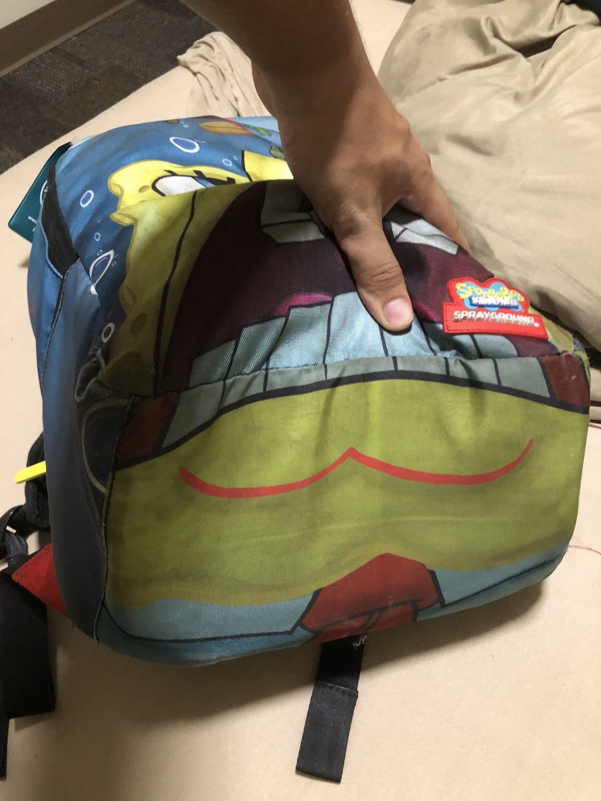 Sprayground Spongebob Jaws | Grailed