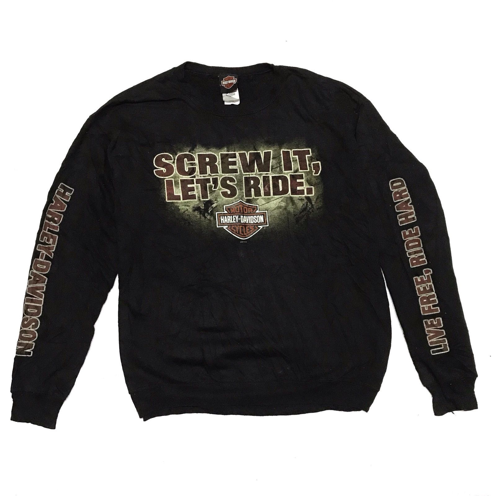 Harley Davidson Harley Davidson Motorcycle Screw It, Let’s Ride Biker ...