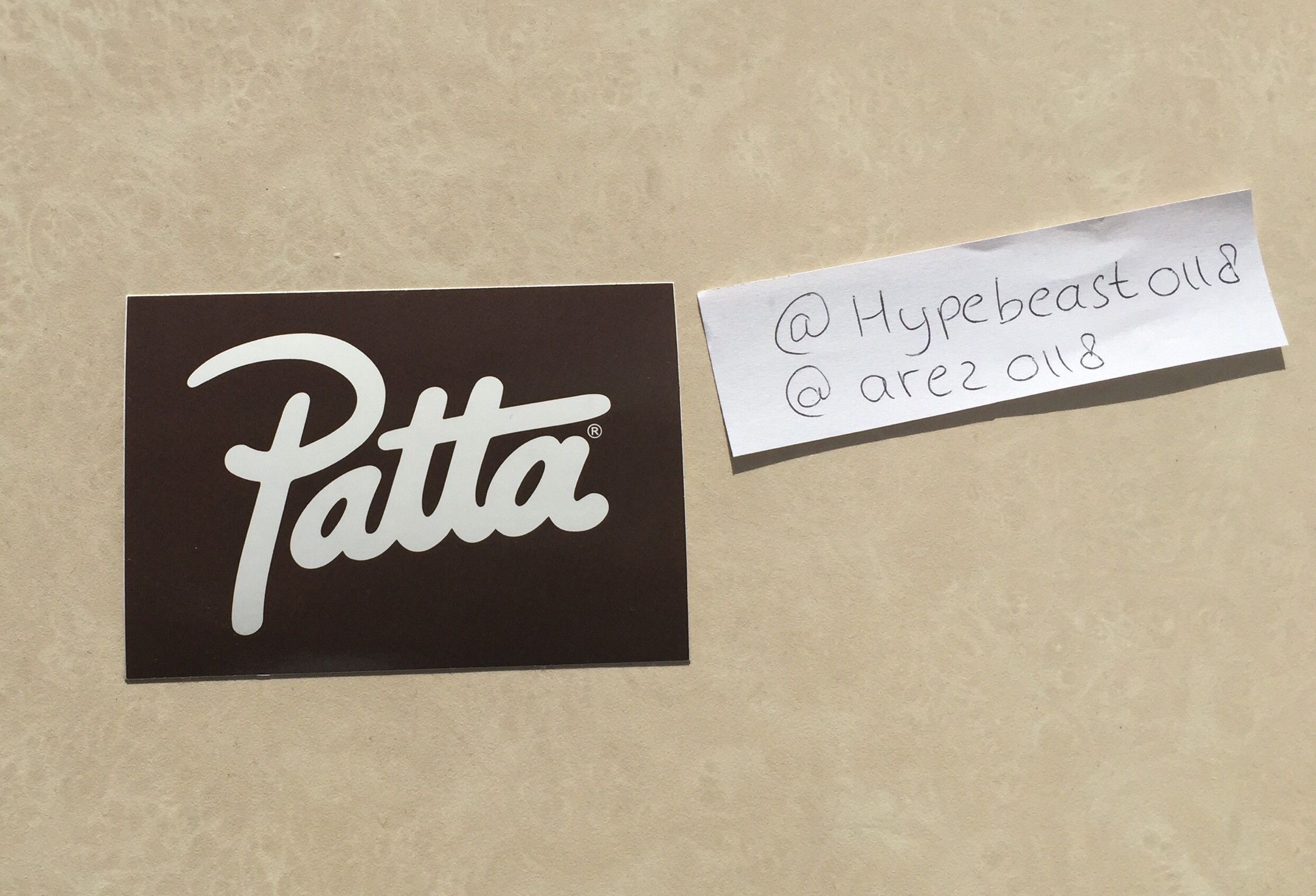 Patta Patta Sticker | Grailed