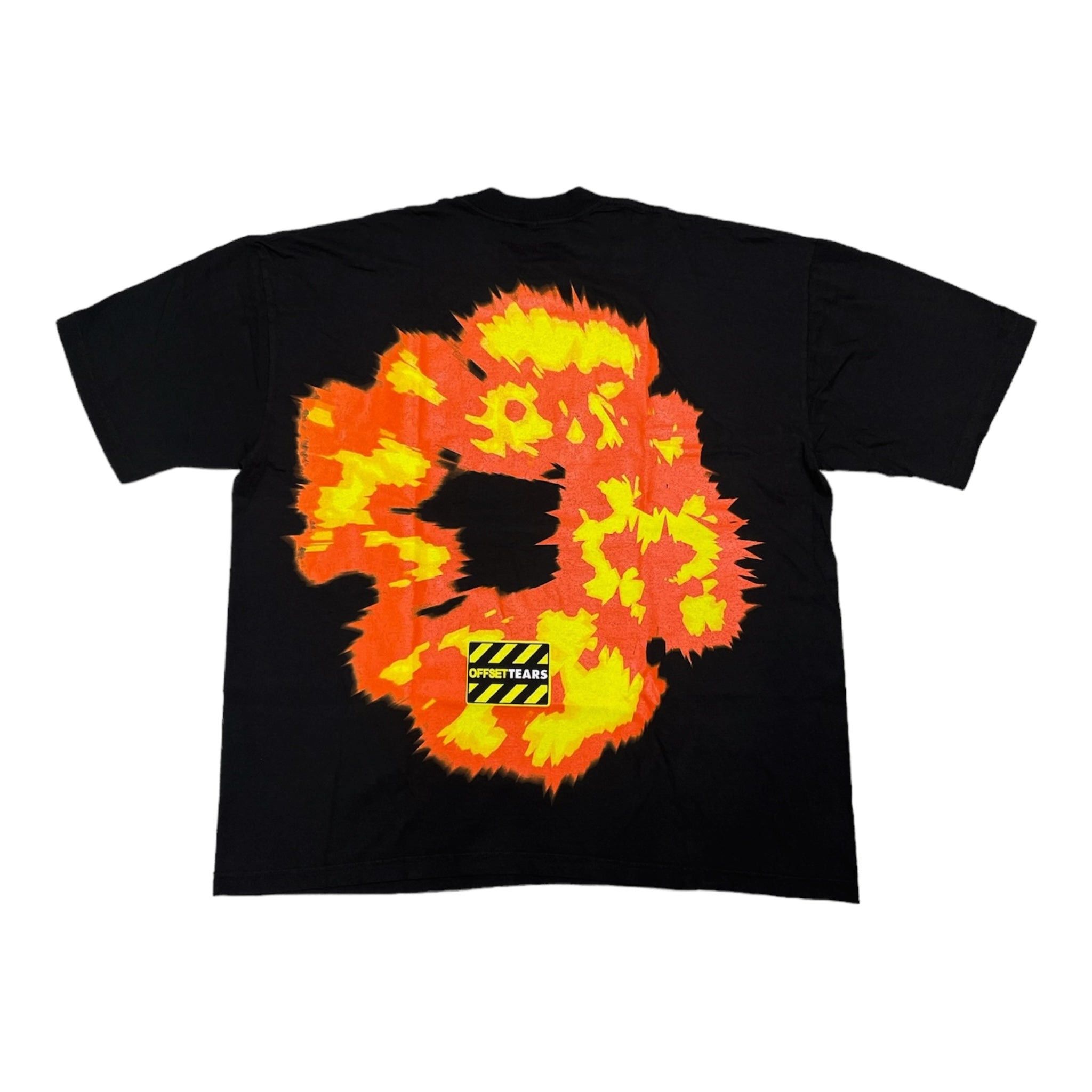 DENIM TEARS x Offset Set It Off #3 Short Sleeve Tee Shirt Black | Grailed