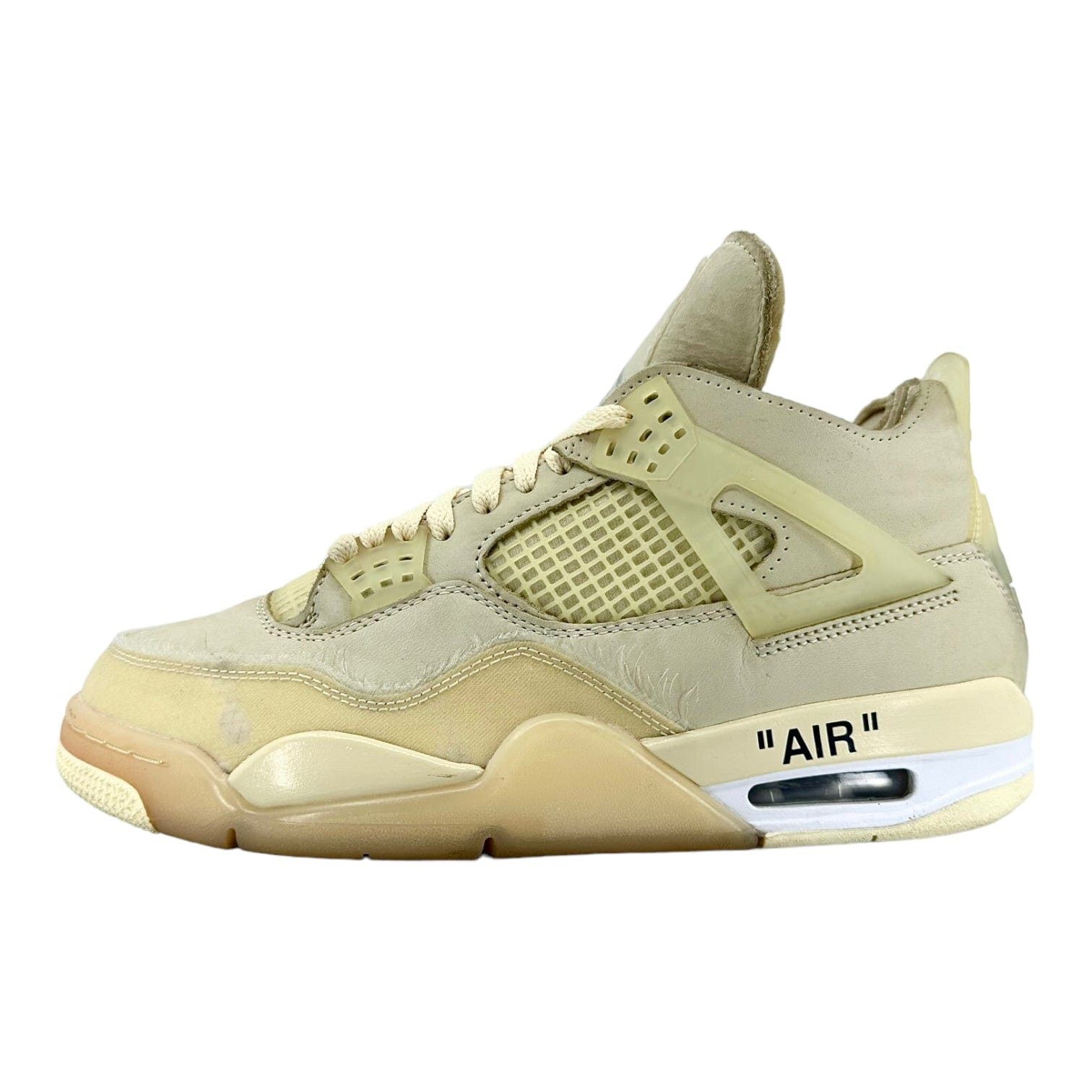 Nike 4 Retro Off-White Sail (W) | Grailed