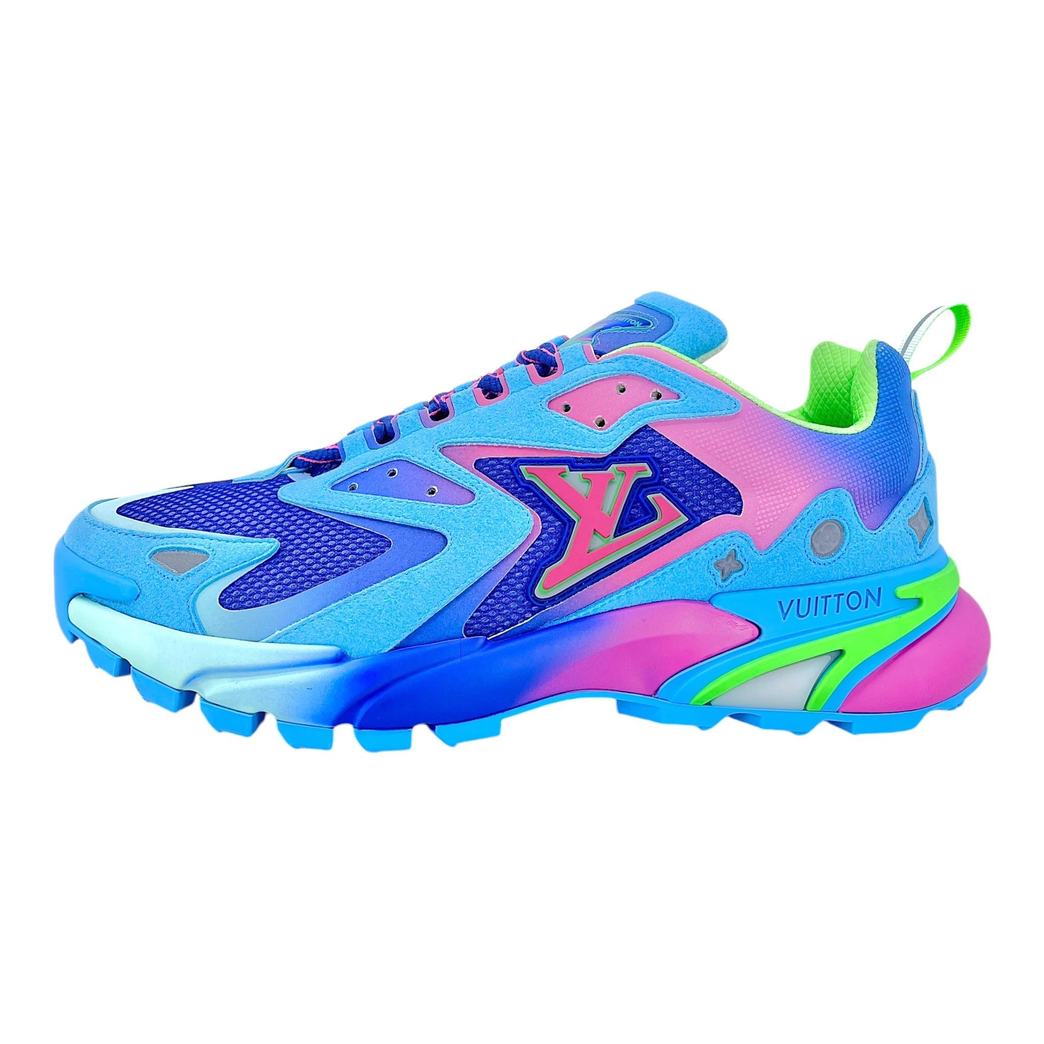 Louis Vuitton Runner Tatic Sneaker Blue Multi | Grailed