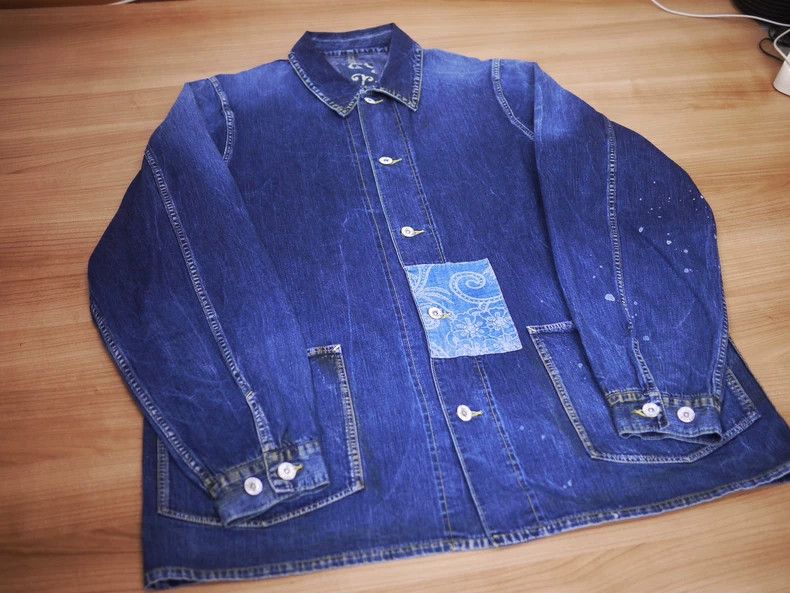 Visvim VISVIM ICT SECTION GANG JKT COVERALL DRY DENIM | Grailed