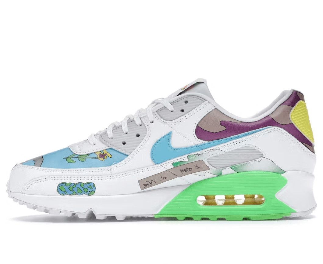 Nike Air Max 90 Flyleather Ruohan Wang | Grailed