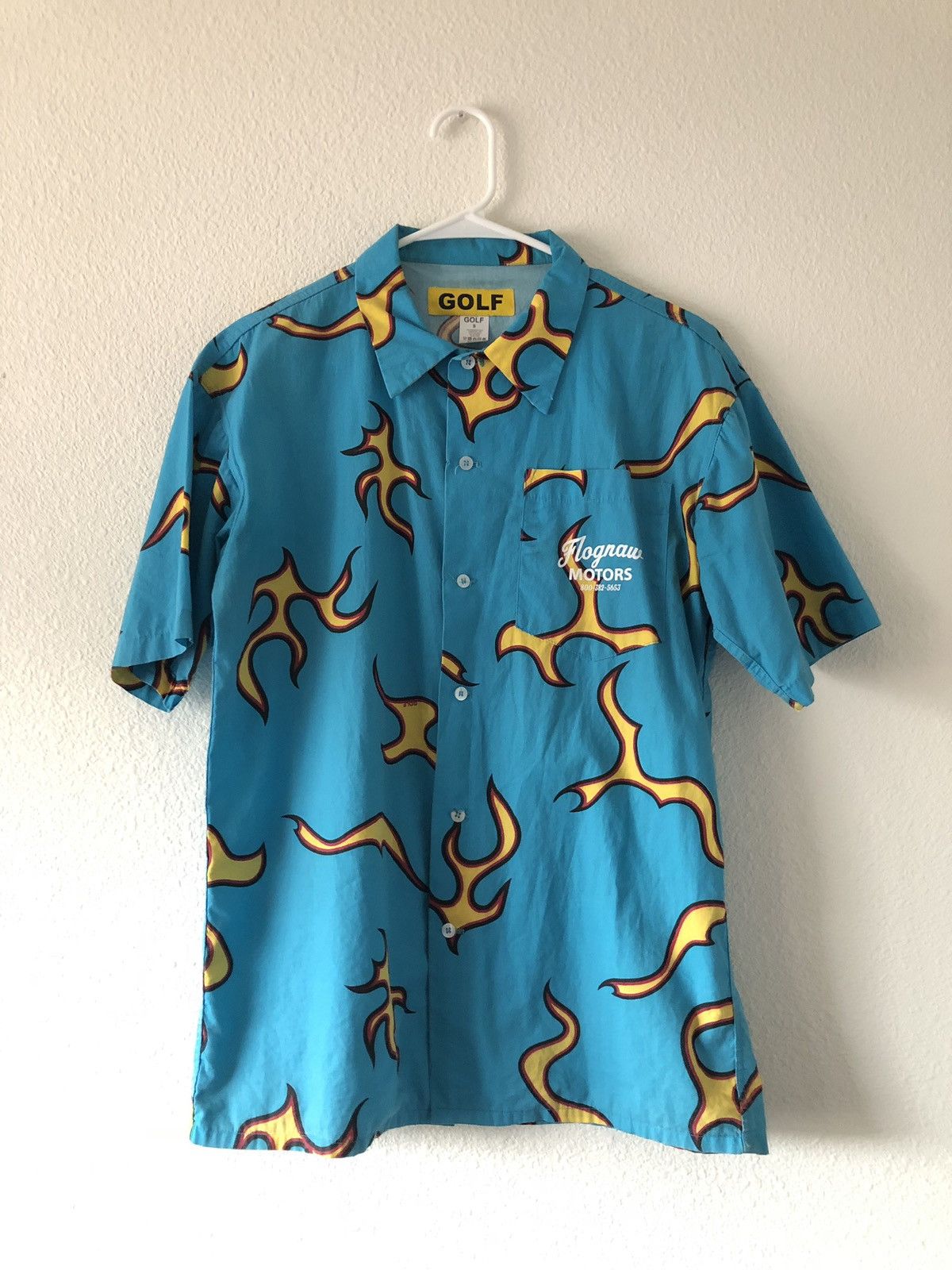 Golf Wang Flames Button Up | Grailed