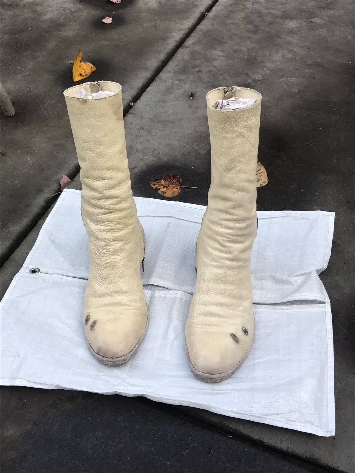Carol Christian Poell One Piece Prosthetic Boots Ccp Size 8 | Grailed