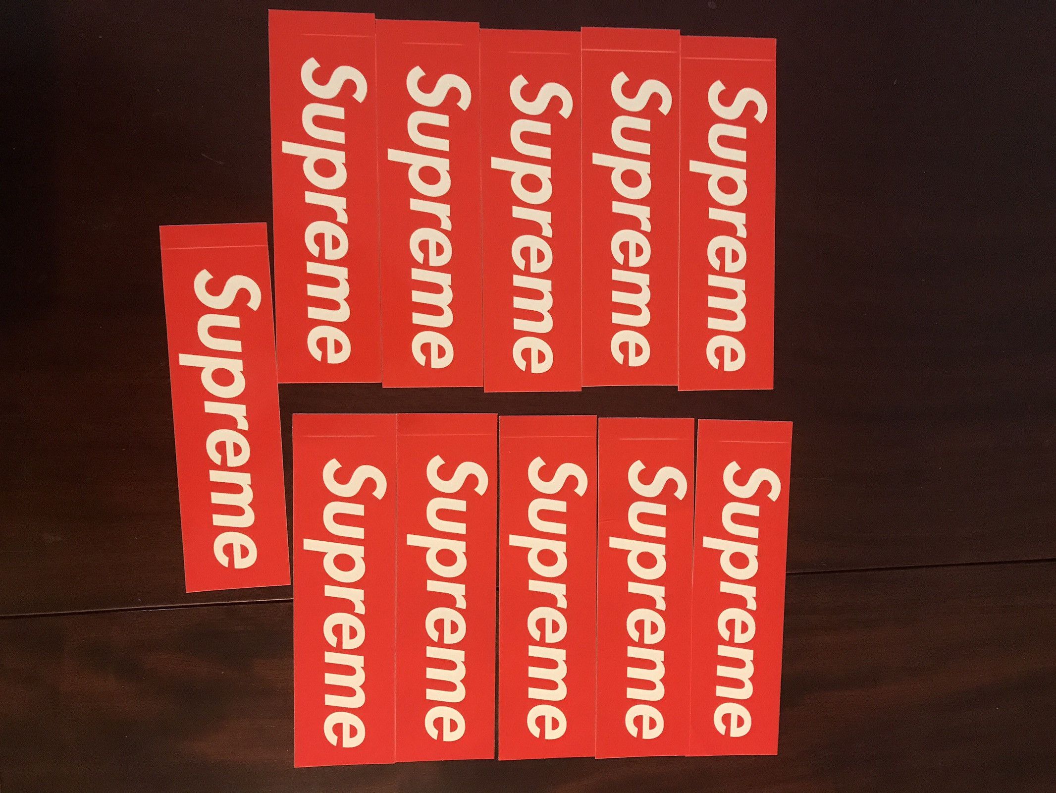 Supreme Supreme Red Box Logo Stickers | Grailed