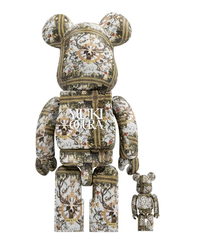 Medicom Bearbrick x Yuki Ogura Much In Love 100% & 400% Set | Grailed