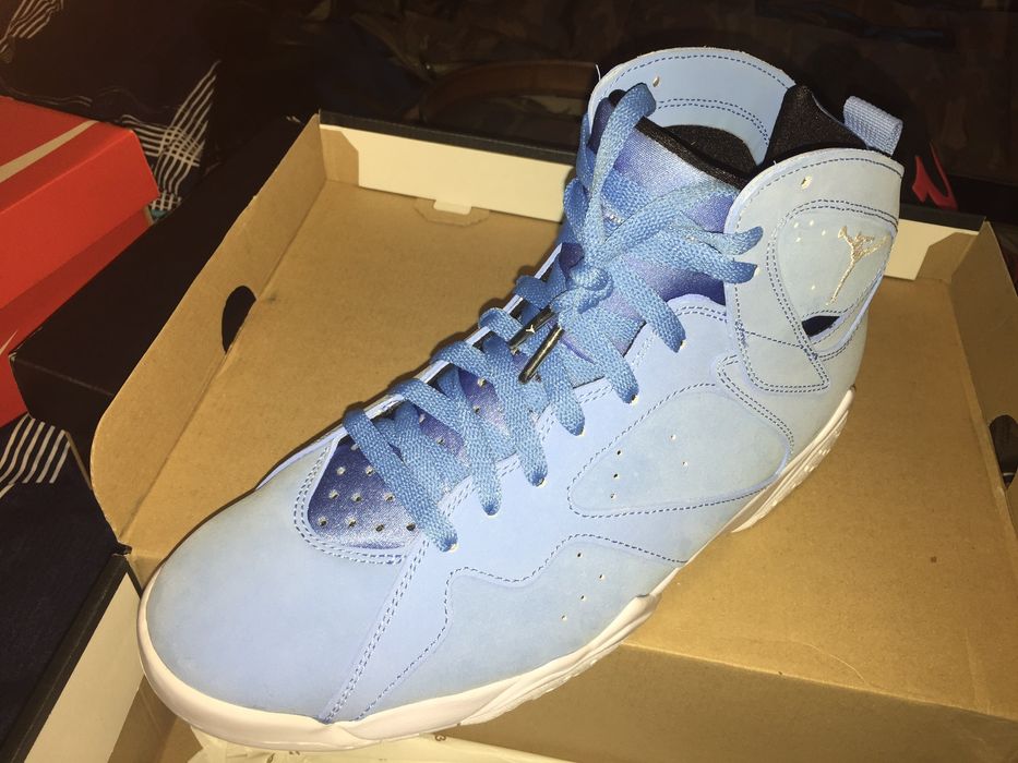 Jordan Brand Baby Blue Jordan True Flights | Grailed