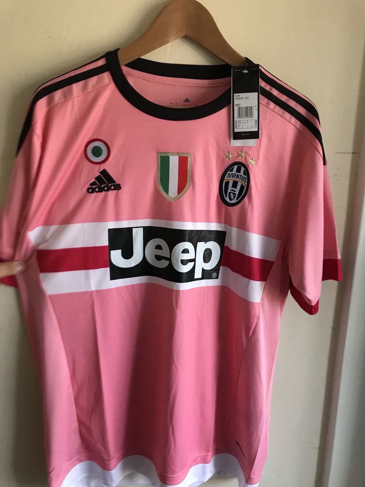 Adidas PINK JUVENTUS JERSEY | Grailed