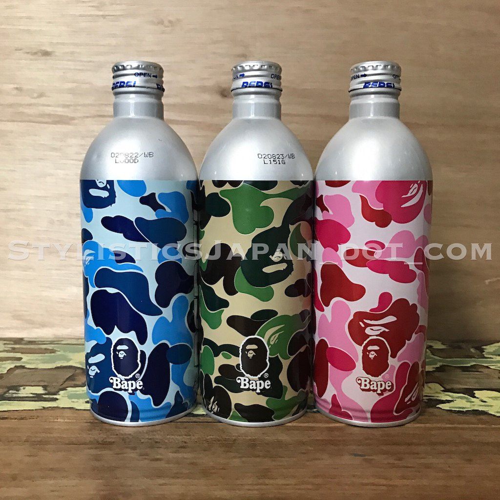 Bape A BATHING APE BAPE X PEPSI TALL CAN SET (3 CAN SET) | Grailed