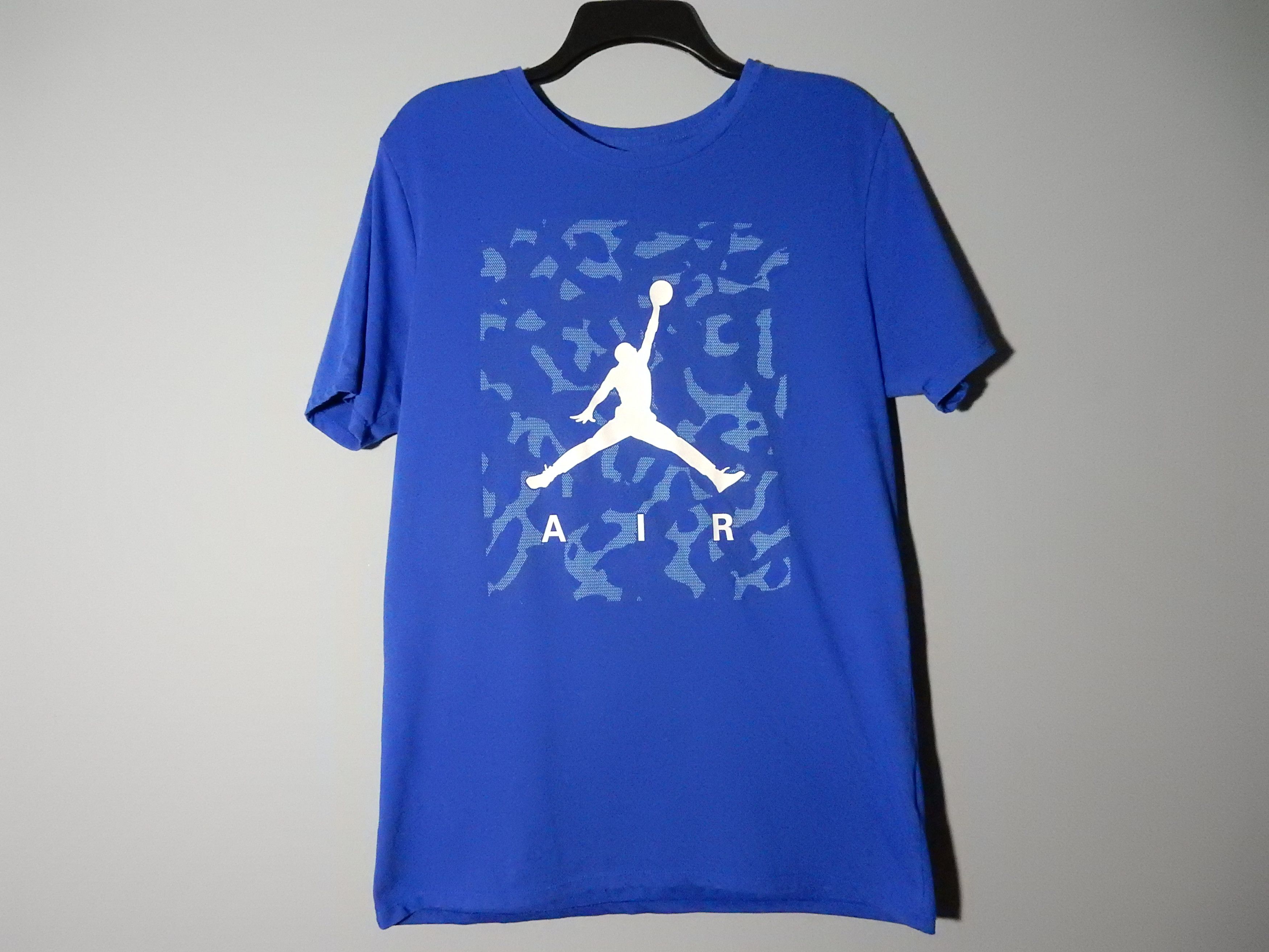 Jordan Brand Blue Camo Jordan Dri-Fit Tee | Grailed