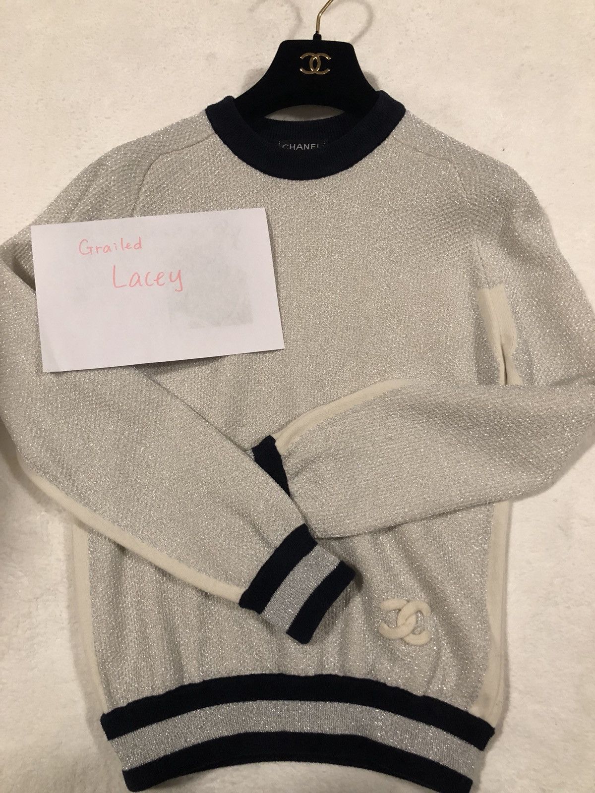 Chanel Chanel Logo Sweatshirt | Grailed