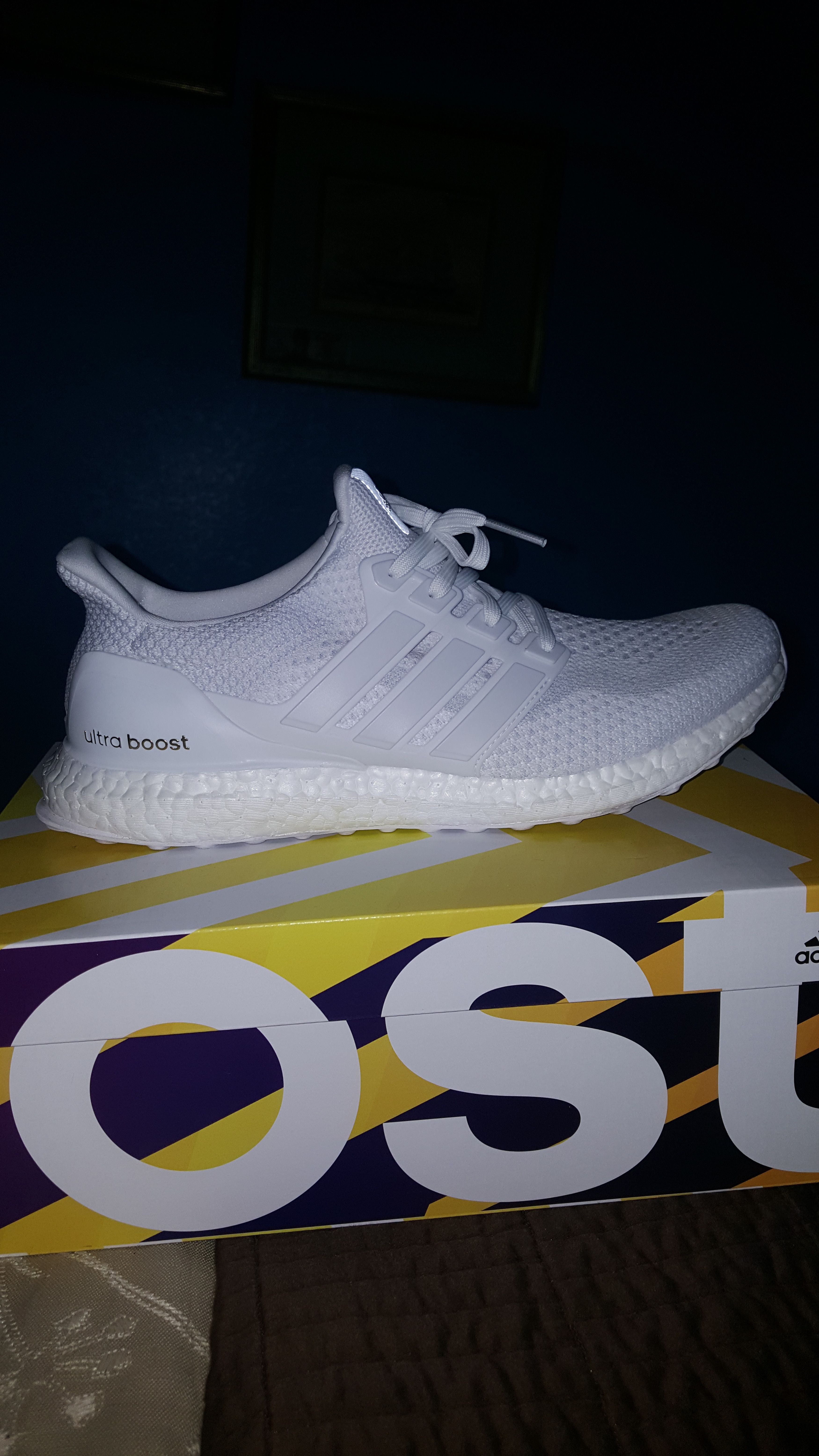 Adidas Adidas triple white ultra boost | Grailed