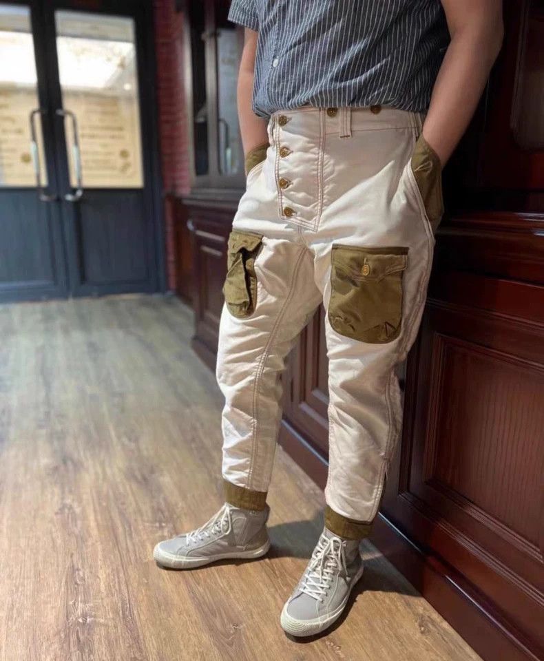 Freewheelers Freewheelers S-3 FLYING TROUSERS Heavy twill flight pants ...
