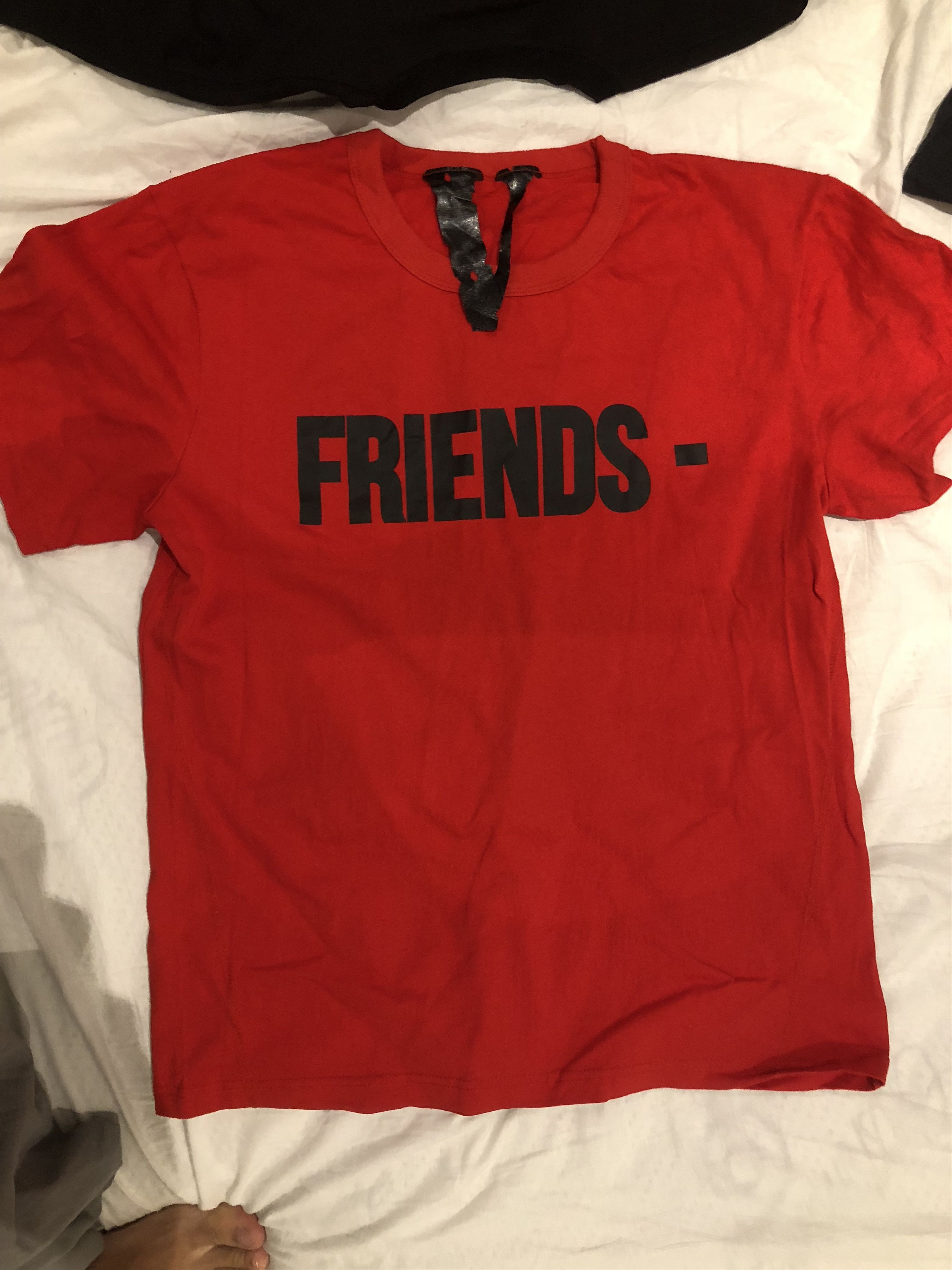 Vlone Vlone Friends Tee Red | Grailed