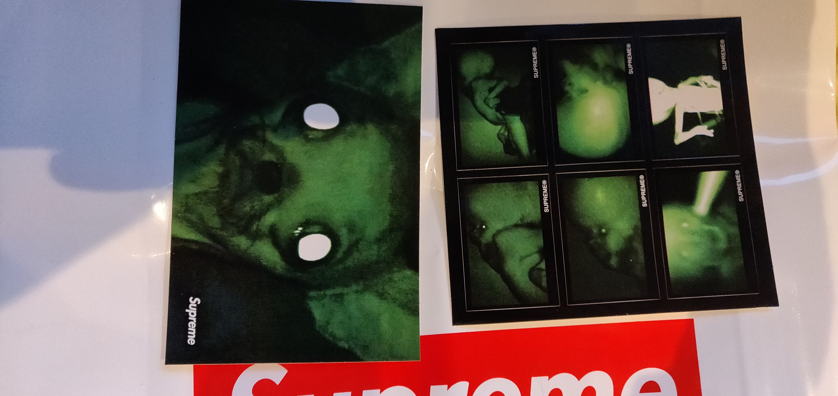 Supreme Rubber johnny stickers | Grailed