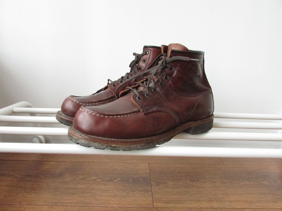 Red Wing Vintage Red Wing 1908 100 Years Anniversary Moc Toe Leather ...