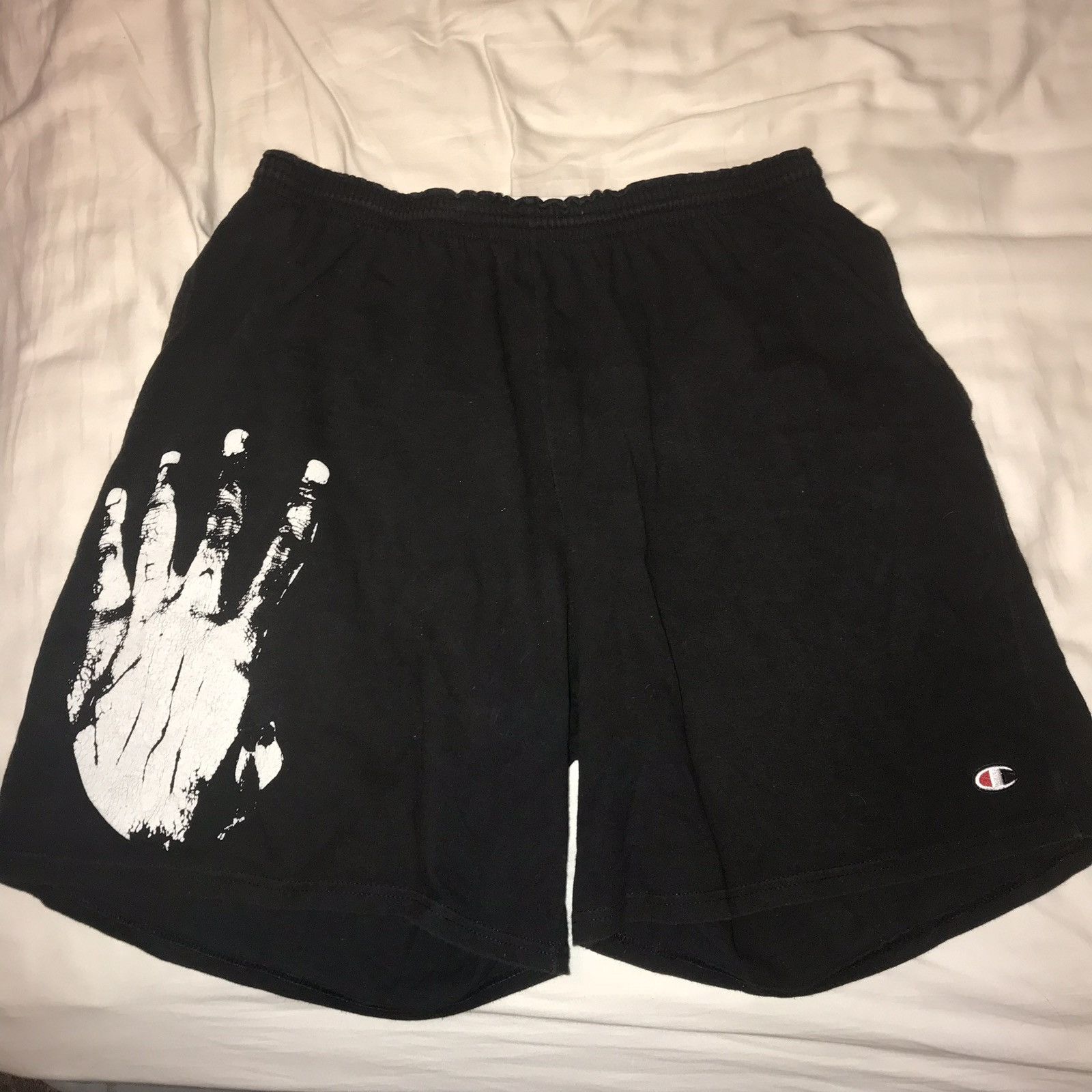 Revenge Revenge XXXTentacion “HEROIN” Handprint Shorts VERY RARE | Grailed