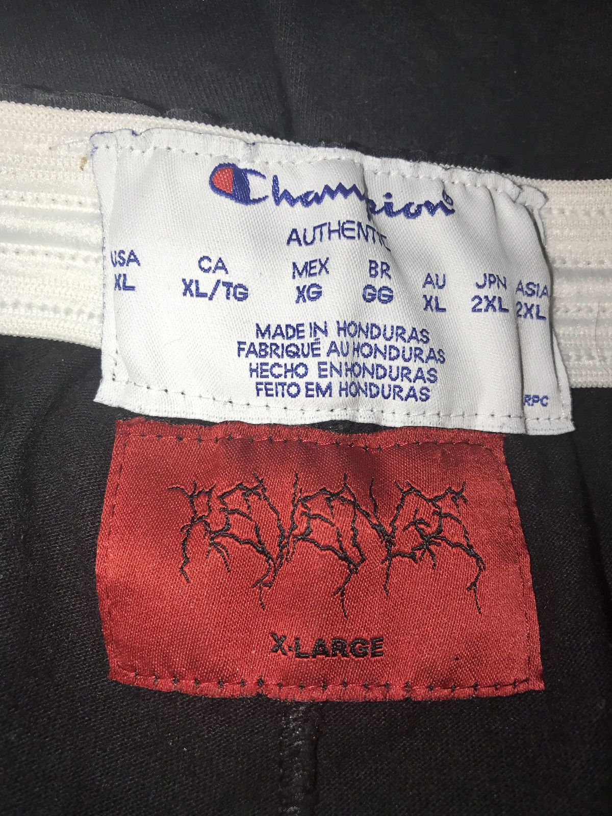 Revenge Revenge XXXTentacion “HEROIN” Handprint Shorts VERY RARE | Grailed