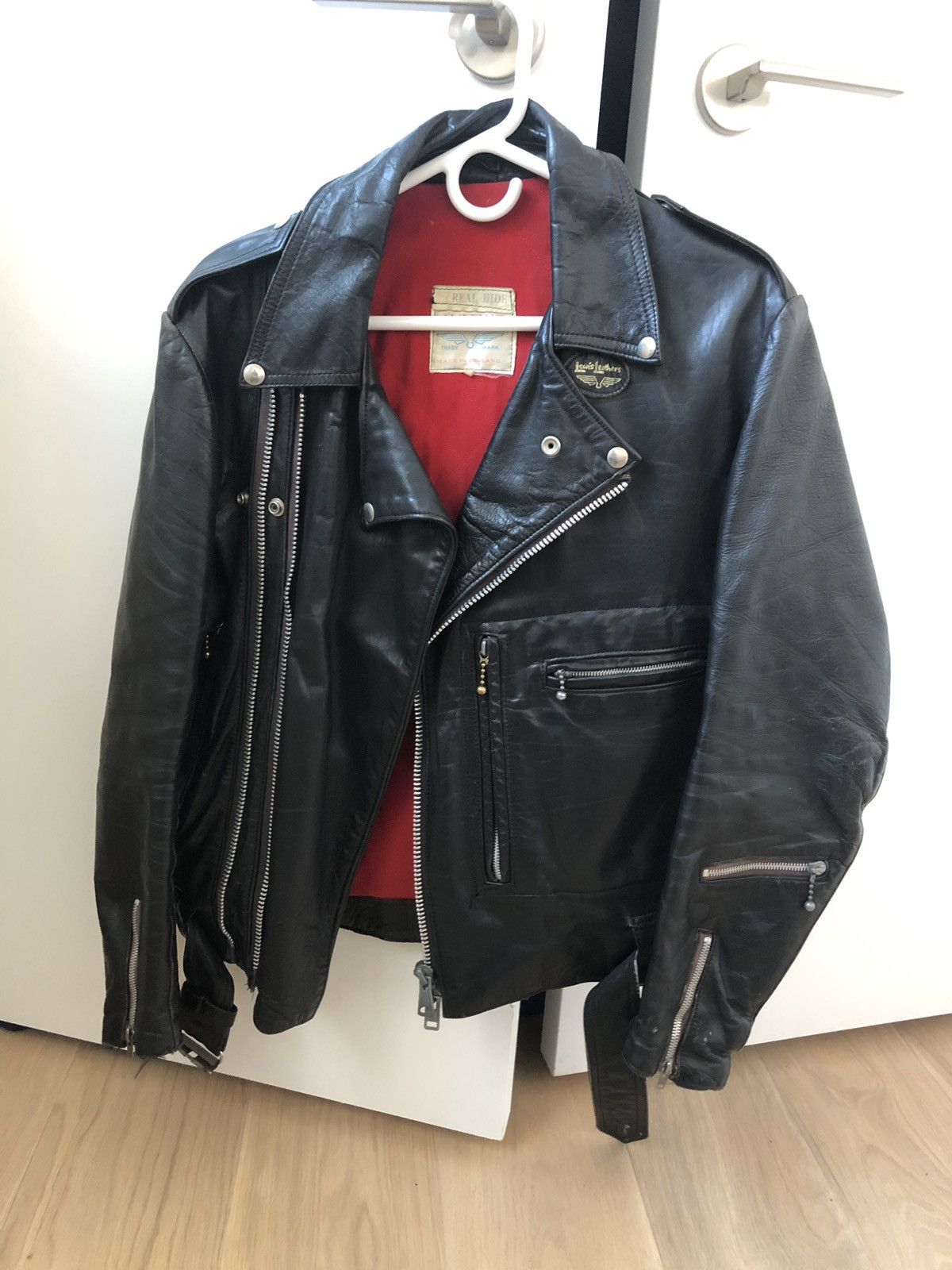 Lewis Leathers × Vintage Aviakit Leather jacket Size 38 Rare | Grailed