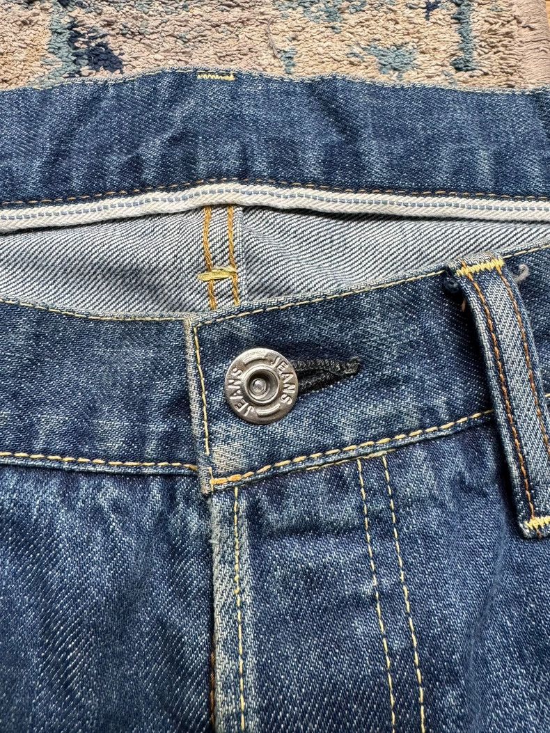 Visvim VISVIM SOCIAL SCULPTURE Wash damaged patch jeans | Grailed