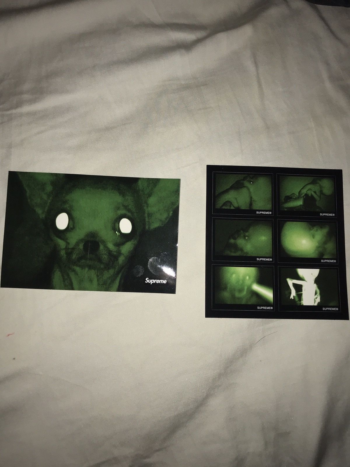 Supreme Chris Cunningham Rubber Johnny Stickers | Grailed