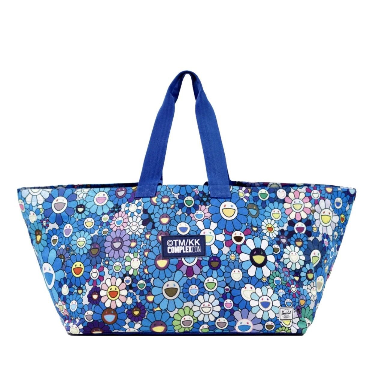 Herschel Supply Co. Murakami x Herschel Flower Tote Bag Blue | Grailed