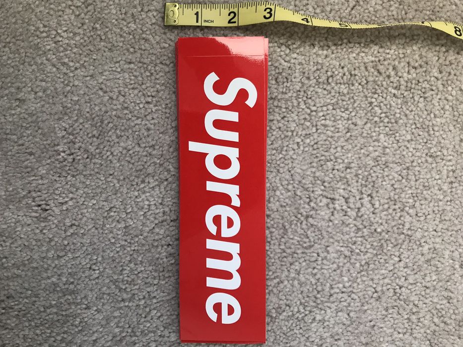 Supreme Box Logo Sticker | Grailed