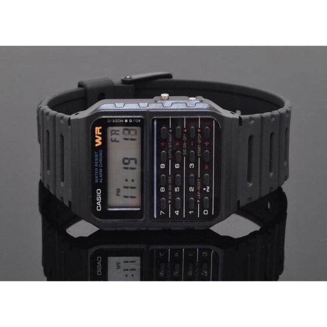 Vintage Nice Design Vintage CASIO WR history BACK TO THE FUTURE MOVIE ...