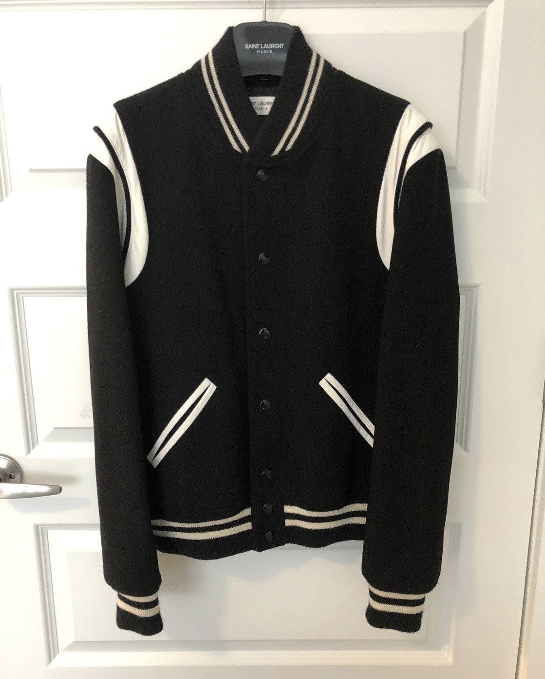 Saint Laurent Paris YSL TEDDY JACKET | Grailed