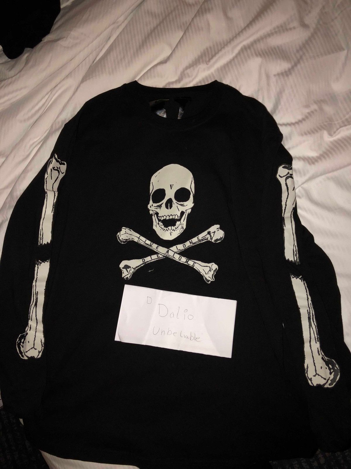 Vlone Vlone Skeleton Sleeve | Grailed